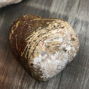 Accents | Rare Ocean Jasper W Natural Geode Specks Agate | Poshmark